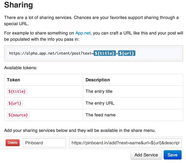 The Feed Reader Reviews Feedbin - Macdrifter